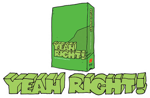 Girl Skateboards YEAH RIGHT VHS Skate Video Series Decal Stickers (PACK ...