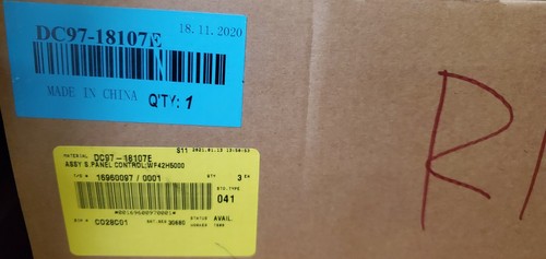 DC97-18107E OEM Brand New Samsung Washer Display Control Panel For ...