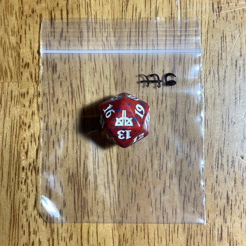 🎲 MTG d20 Spindown 20-sided Life Counter die dice Rivals of Ixalan RIX ...