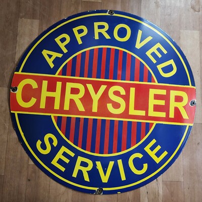 Chrysler Sign In Original Advertising Signs (1930-1969) for sale | eBay