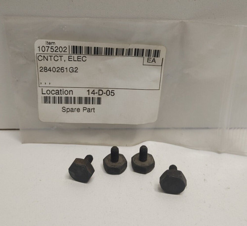 LOT OF 4 NEW OLD STOCK! GE GENERAL ELECTRIC CONTACT TIPS 2840261G2 | eBay