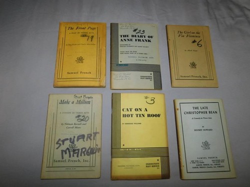 Lot Of 40 Scripts: Samuel French, Dramatists Play Service, Dramatic ...