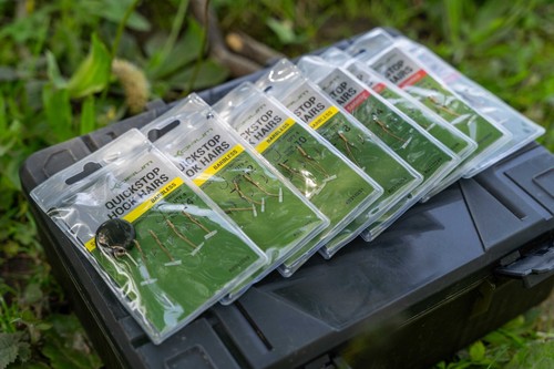 Korum Hook Hairs with Quickstops - Barbed & Barbless - All sizes | eBay UK