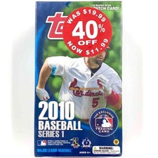 2010 Topps Series 1 Baseball Set Checklist, Info, Boxes, Reviews, More