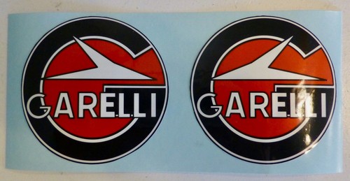 1967-69 Garelli Junior Cross moped motorcycle engine vinyl decal ...