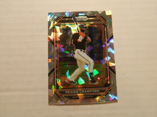 2023 Donruss Cracked Ice Prizm Parallel Prospect Card of Reggie ...