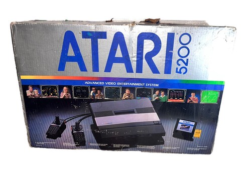 BOX ONLY Vintage 1982 Atari 5200 Game System With Manual And Inserts | eBay