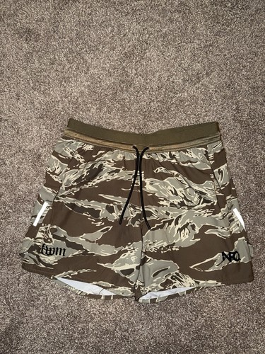 NFQ x Crime Co. Sprint Shorts - Desert Tiger Stripe | eBay