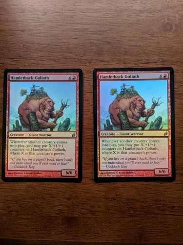 Hamletback Goliath Foil x 2 | eBay