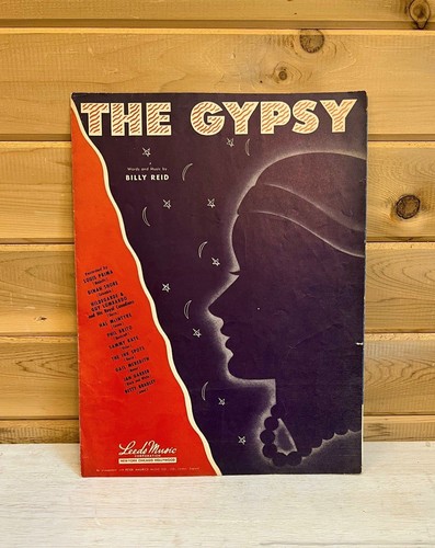 The Gypsy Antique Sheet Music Billy Reid 1944 Vintage | eBay