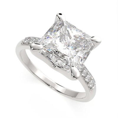 1 Carat Princess Cut Diamond Ring for sale | eBay