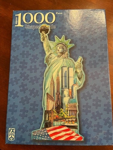Statue Of Liberty 1000 Piece Shaped Jigsaw Puzzle FX Schmid USA | eBay