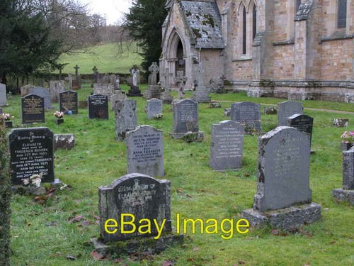 Photo 6x4 The churchyard of Holy Trinity Church, Whitfield Whitfield ...