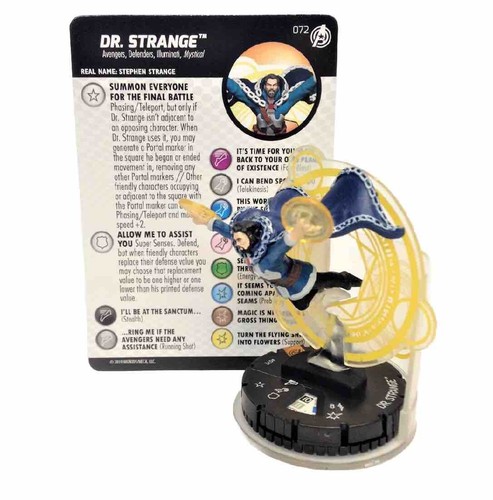 Heroclix Dr. Strange 072 Chase Captain America and the Avengers | eBay