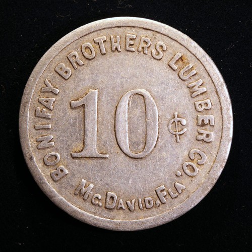 RARE - R10 Florida lumber token - Bonifay Bros. Lumber Co., 10 ...