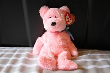 Sherbet the Bear - Pink - Beanie Babies - Beaniepedia