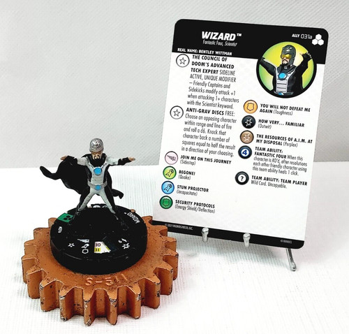 HEROCLIX Fantastic Four Future Foundation Uncommon #031a Wizard w/Card ...
