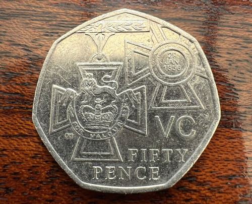 VERY RARE 2006 Victoria Cross 50p Coin VC Fifty Pence | eBay UK
