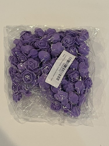 100 Pieces Foam Mini Roses Flower for Hair Tiaras, Home Decor, DIY ...