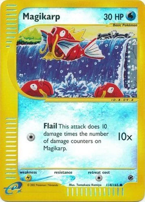 Magikarp 2002 Expedition #118/165 Reverse Holo Price Guide - Sports ...
