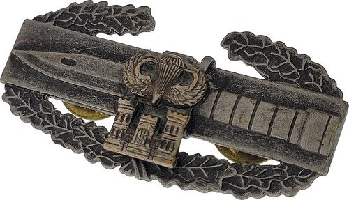 Airborne Engineer Combat Action Badge CAB Medal Lapel Pin US Army ...