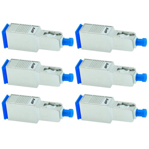 6 Pcs 5dB SC UPC Connector Fiber Optic Optical Single Mode Attenuator ...