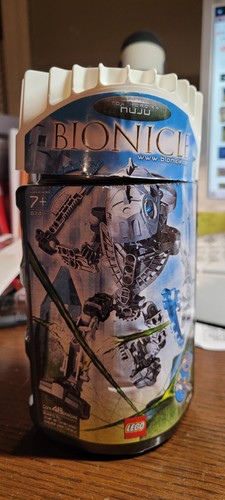 Lego Bionicle 8741 NUJU Toa Hordika figure w/canister no instructions ...