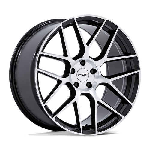 Set of 4 TSW TW002 LASARTHE Wheels 18X8.5 5X100 GLOSS BLACK-MCH 38MM | eBay