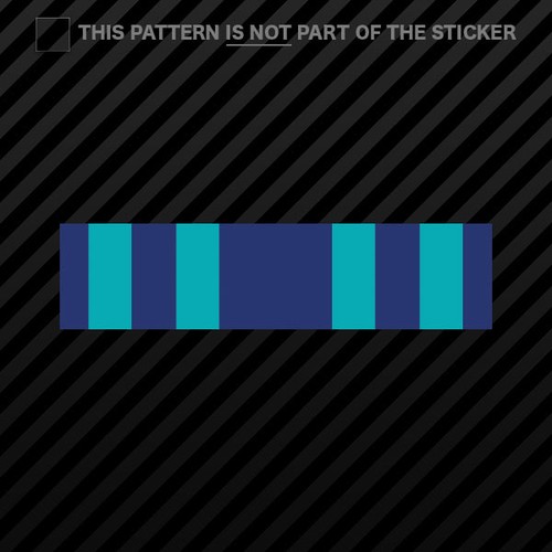 Air Force Longevity Service Award Ribbon Sticker Self Adhesive Vinyl ...