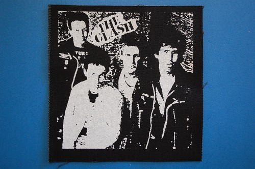 The Clash Cloth Patch Sew On Badge Approx. 4" X 4" Punk Rock (CP105) | eBay
