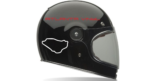 VIR Virginia International Patriot Course Track Decal Sticker Outline ...