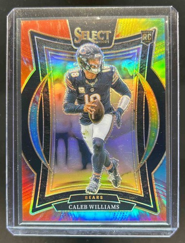 2024 Select Caleb Williams Concourse RC Tie-Dye Prizm Rookie #17/25 ...