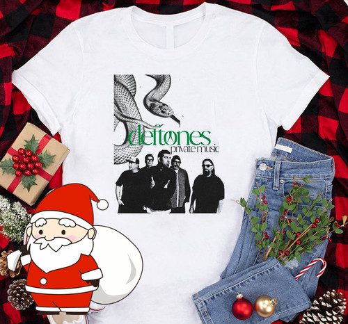 Merry Christmas DEFTONES Private unisex S-234XL Gift Christmas Shirt ...