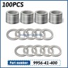 Set of 10 NEW Mazda Aluminum Oil Drain Plug Gaskets 9956-41-400 *FREE ...