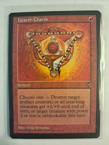 Hearth Charm - Visions Played English MTG MAGIC Red HUGE BULK DISCOUNT! FREESHIP | eBay