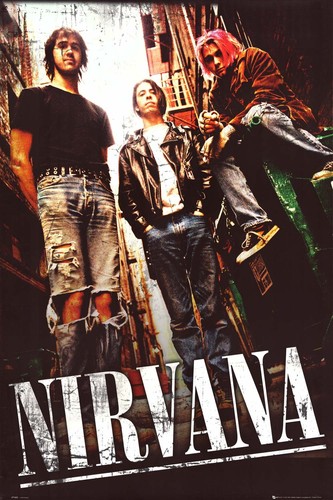 Nirvana Post-Modern Portrait Poster | eBay