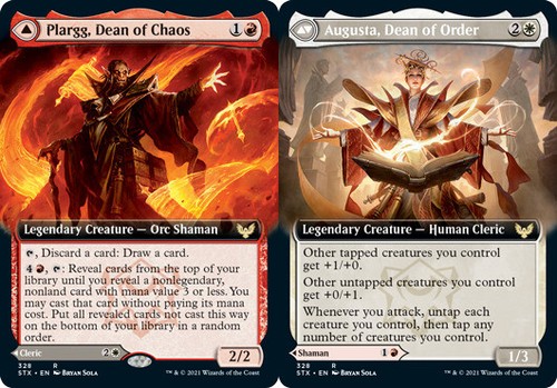 Mint/Near-Mint, English - 4 x MTG Plargg, Dean of Chaos - Extended Art ...