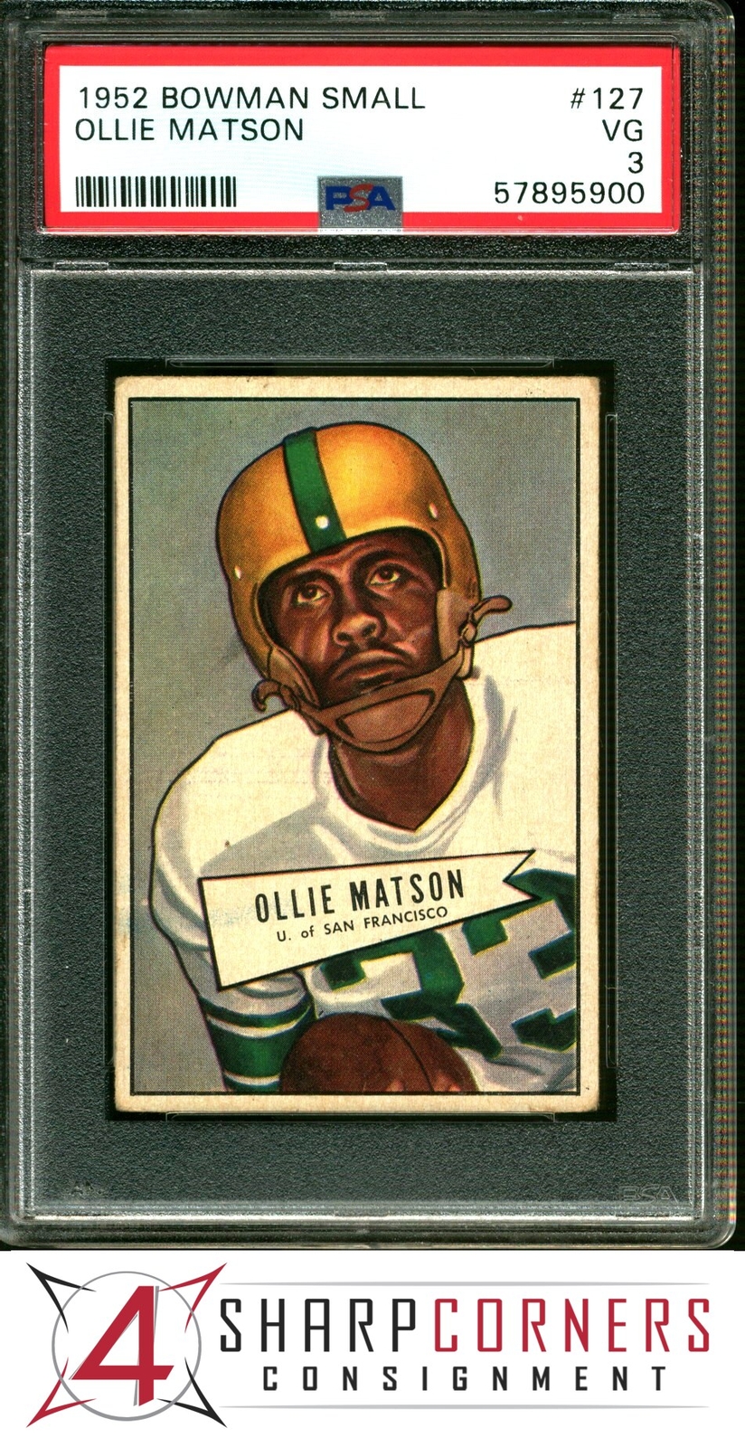 Ollie Matson 1952 Bowman Small #127 Base Price Guide - Sports Card Investor