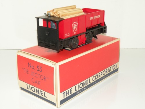 Lionel PW 55 Tie Jector Car w/ Box Liner | eBay