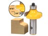 3/8" Traditional Ogee Edge Forming Router Bit - 1/4" Shank - Yonico ...