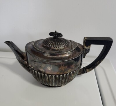Epbm in Antique Silver Plate Teapots & Sets for sale | eBay