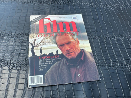 SEPTEMBER/OCTOBER 1992 FILM COMMENT movie magazine UNFORGIVEN - CLINT ...