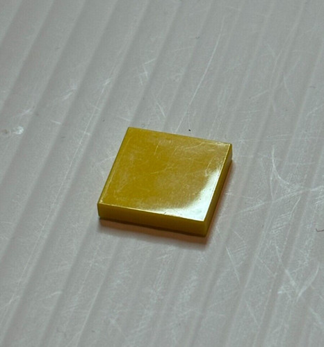 1 Piece LEGO PART 3068 Tile 2x2 with Groove Square 2x2 Yellow ...