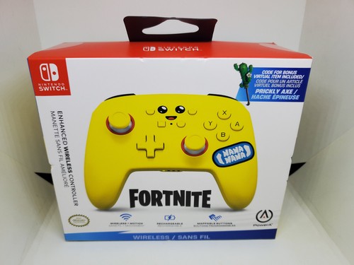 PowerA Nintendo Switch Fornite Wireless Controller Yellow | eBay