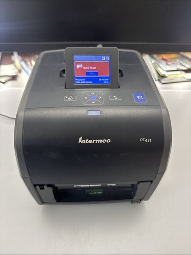 Intermec PC43t Printer LCD Display and Ethernet Read | eBay