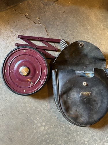 Vintage Lufkin Model 202 Rolling Tape Measure Wheel 100 ft. with Case ...