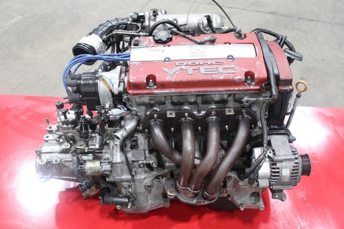 1997-2001 HONDA H22A EURO R 2.2L ENGINE 5 SPEED MANUAL T2W4 LSD JDM ...