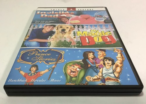 Invisible Dad/My Magic Dog/Prince Stories (DVD, 2011, 2-Disc Set ...