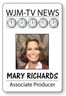MURRAY SLAUGHTER MARY TYLER MOORE SHOW NAME BADGE HALLOWEEN COSPLAY ...