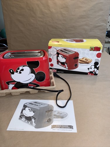 Disney Mickey Mouse Imprint Toaster Model DCM-21 Open Box. H4 | eBay